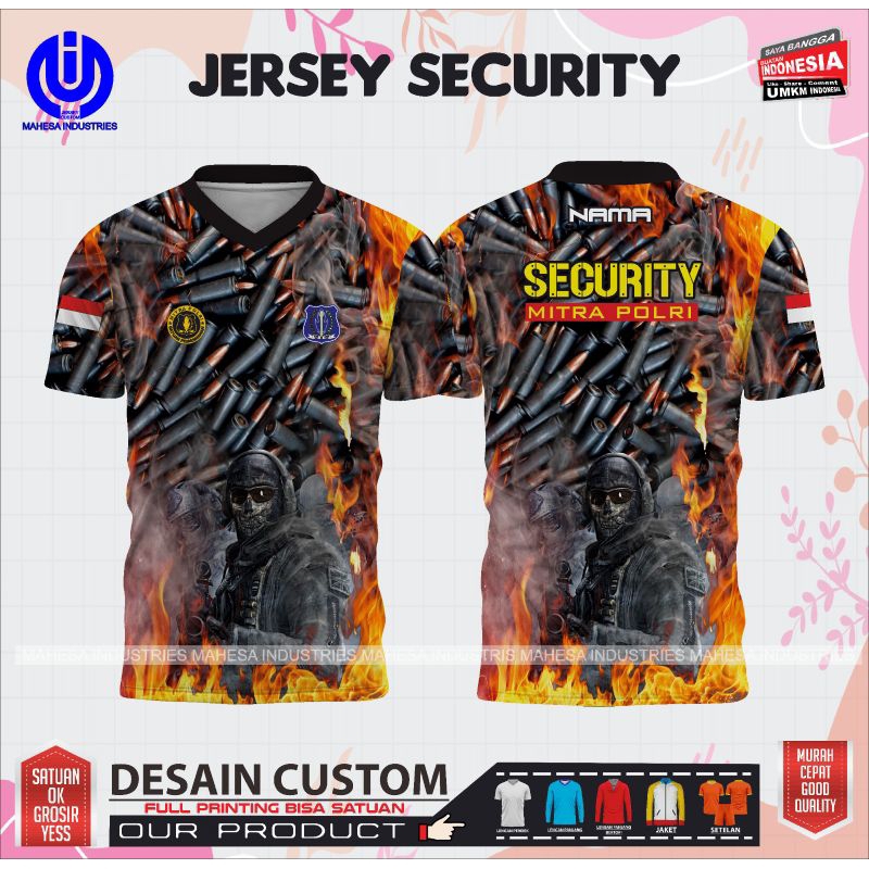 Jual Jersey SECURITY | Shopee Indonesia