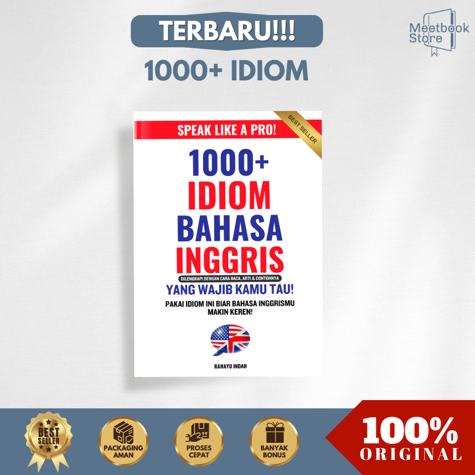 Jual Buku 1000+ Idiom Bahasa Inggris Dilengkapi Dengan Cara Baca - Garda Cendekia | Shopee Indonesia