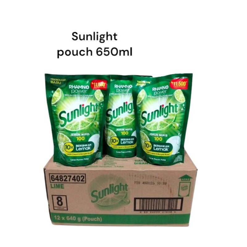 Jual sunlight pembersih piring pouch 640gr | Shopee Indonesia