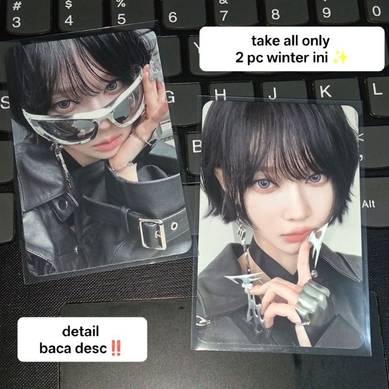 Jual photocard official aespa winter mikasa beat | Shopee Indonesia