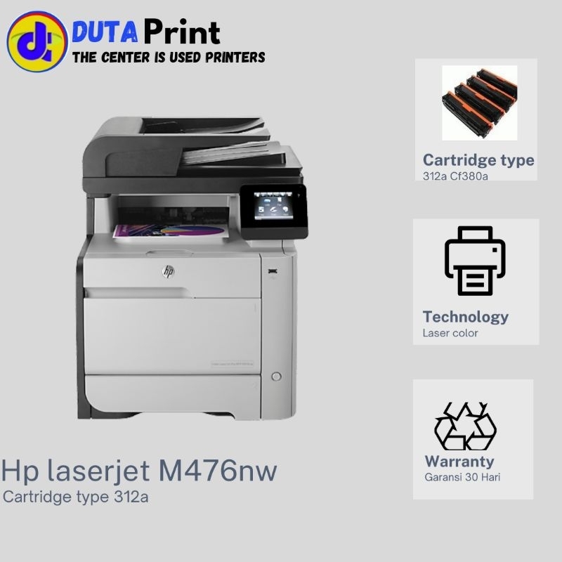 Jual Printer Hp Color laserjet M476nw(network&wifi) | Shopee Indonesia