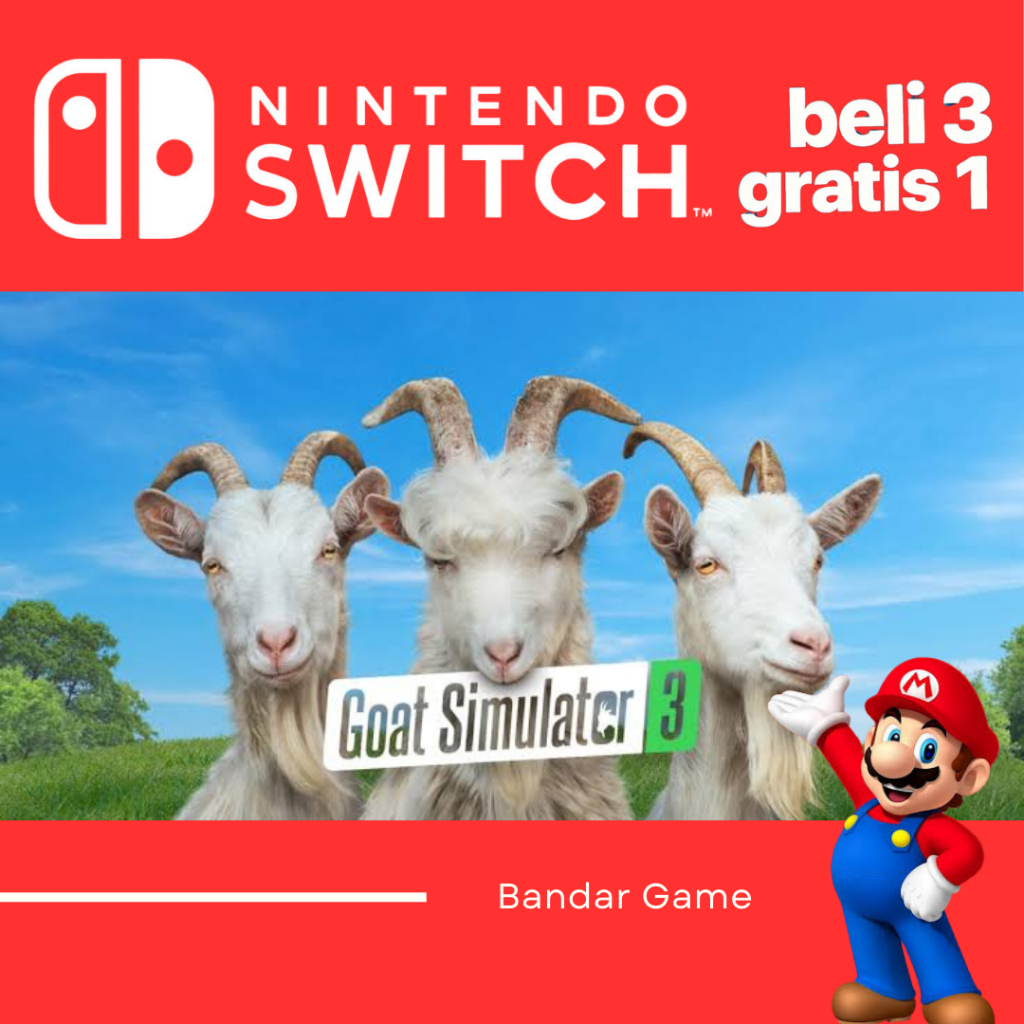 Jual Goat Simulator 3 - Nintendo Switch (digital game) | Shopee Indonesia