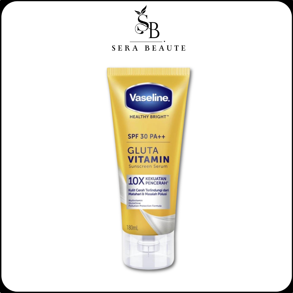 Jual VASELINE Healthy Bright SPF 30 PA++ Gluta Vitamin Sunscreen Serum ...