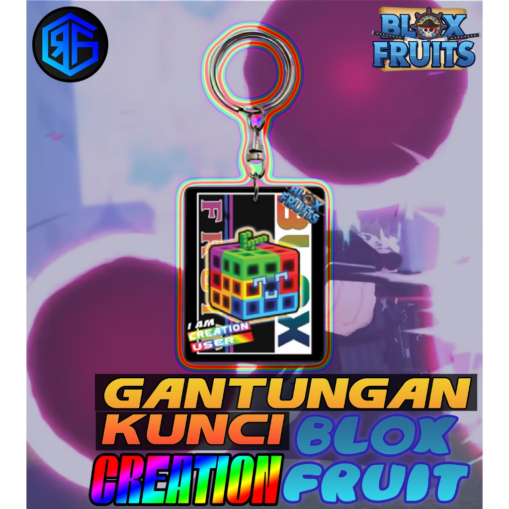 Jual Gantungan Kunci (Keychain) Roblox Blox Fruit Creation | Shopee ...
