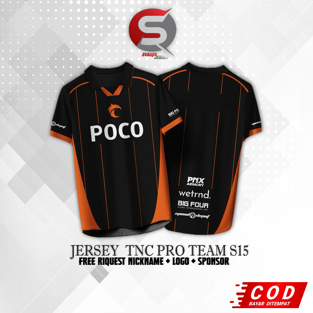 Jual Jersey Esport TNC PRO TEAM S15 MPL PH 2025 free nickname | Shopee ...
