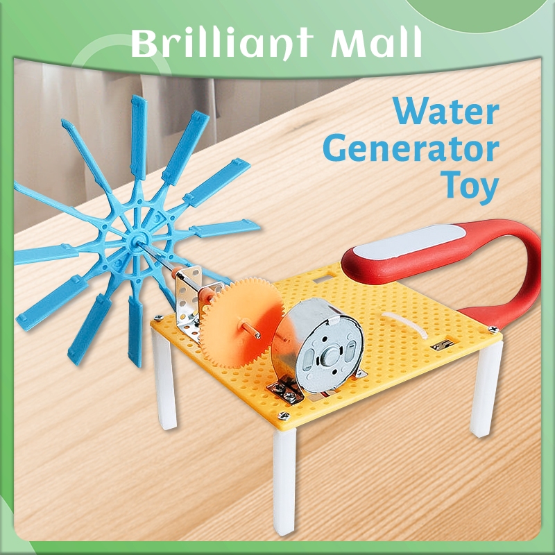 Jual Diy Kit Water Turbin Pembangkit Listrik Tenaga Air / Kincir Air ...