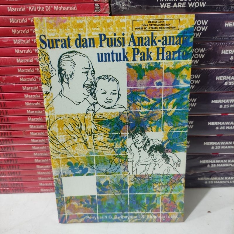 Jual BUKU MURAH ORIGINAL : SURAT DAN PUISI ANAK-ANAK UNTUK PAK HARTO ...