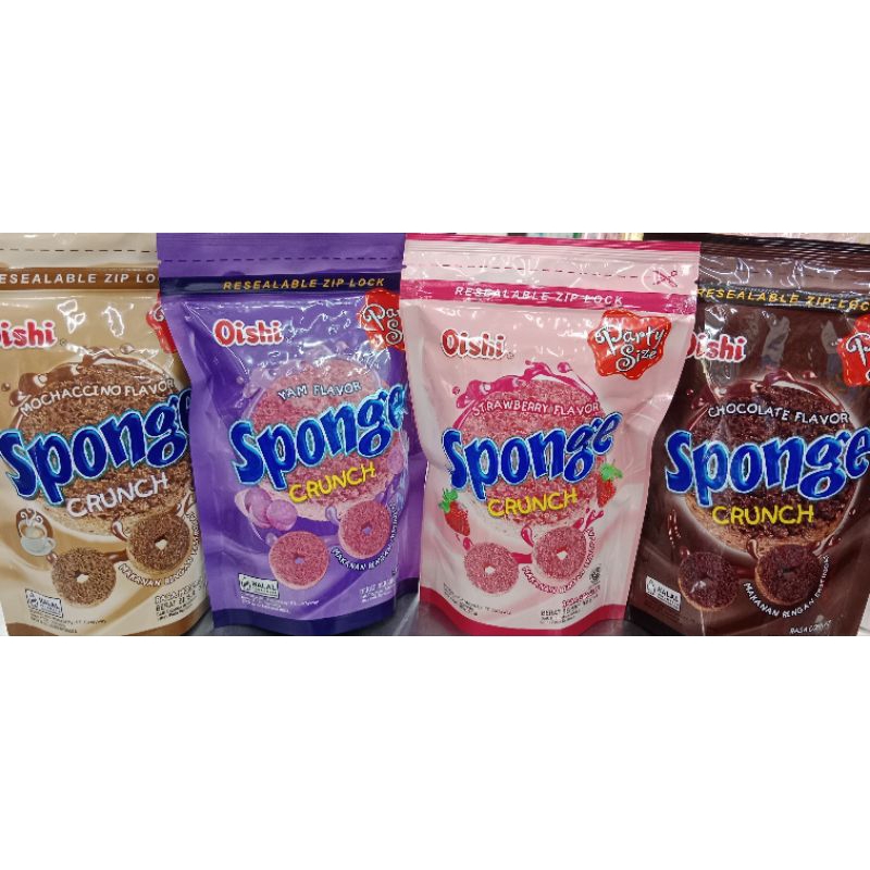 Jual OISHI SPONGE CRUNCH 100GRAM | Shopee Indonesia