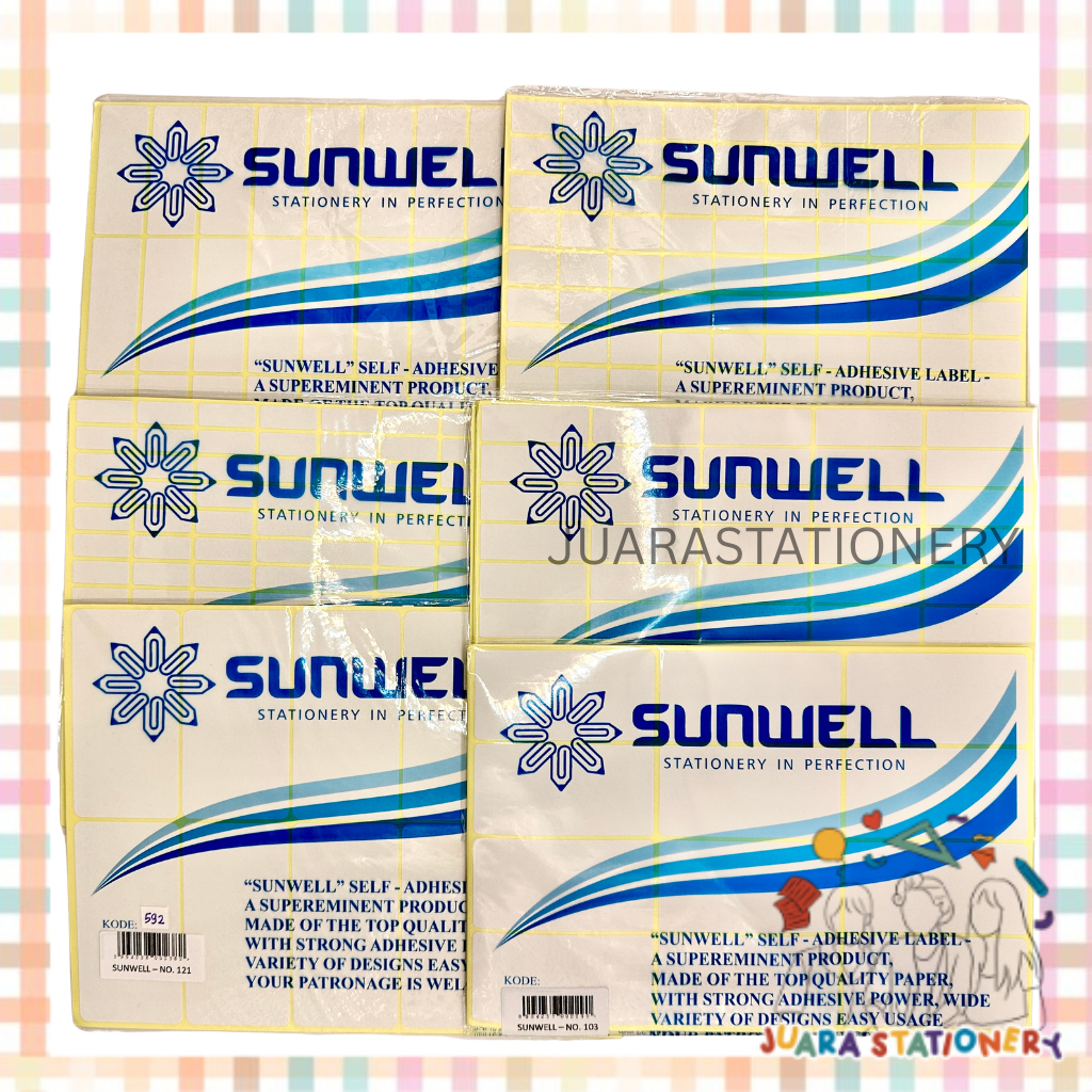 Jual JUARASTATIONERY Label Sticker - Adhesive Label Stiker Undangan ...