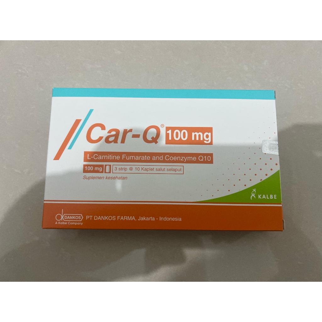 Jual CAR-Q 100 MG BOX 30 KAPLET | Shopee Indonesia