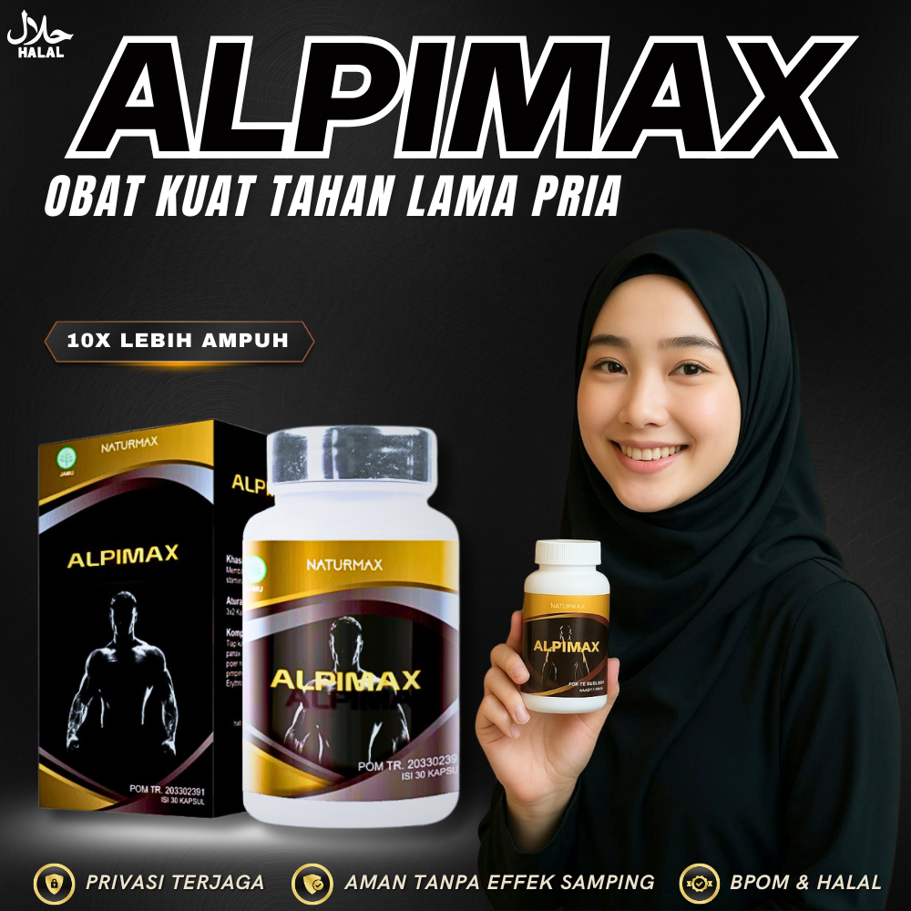 Jual Alpimax Obat Herbal Kuat Stamina Pria Tradisional Terbaik Tahan ...