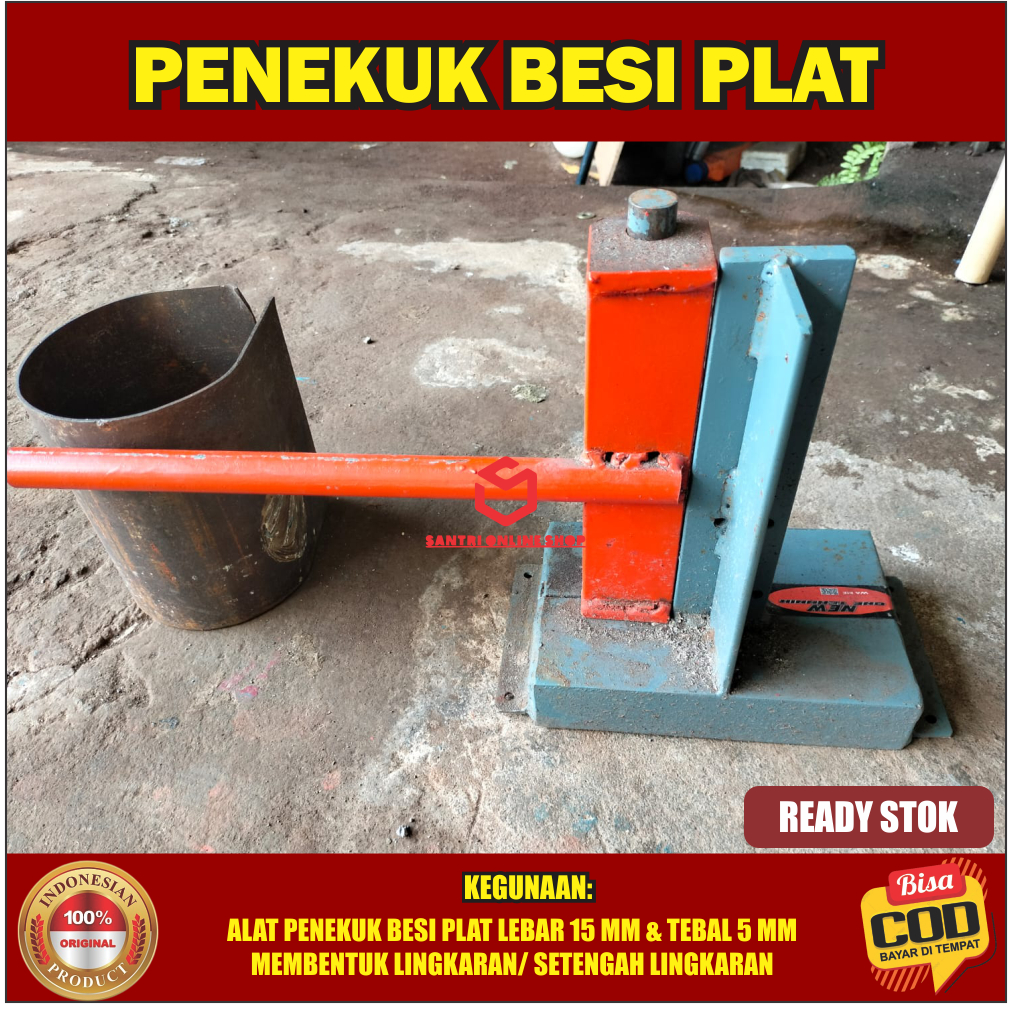 Jual Alat Tekuk Besi Penekuk Besi Pembengkok Plat Bentuk Lingkaran ...