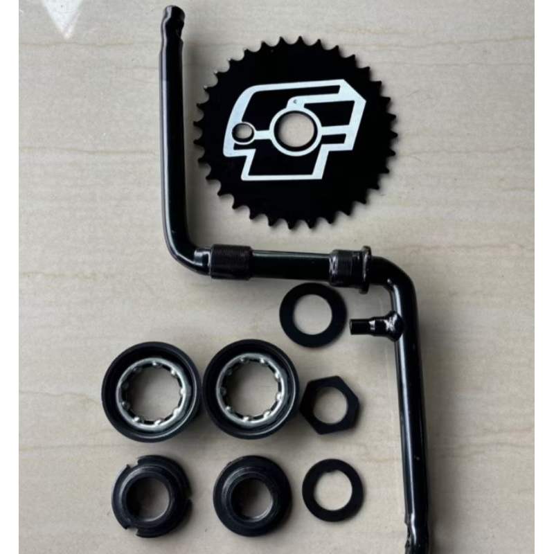 Jual Crank Set Sepeda Bmx 32T / Piringan Senyawa Bmx 32T GT | Shopee ...