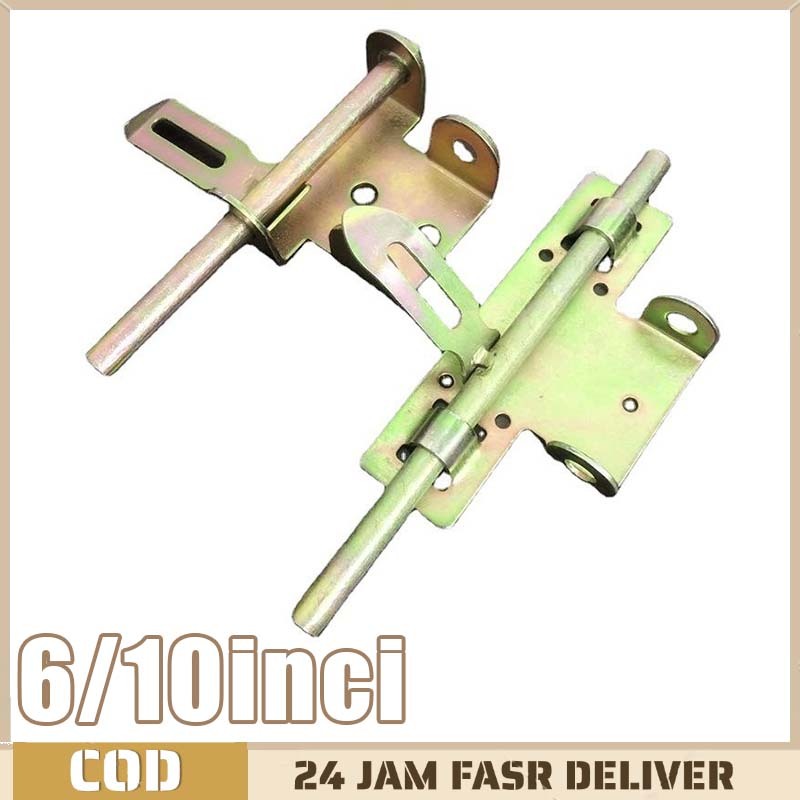Jual 6/10inch slot pintu otomatis kunci grendel pintu grendel pintu ...
