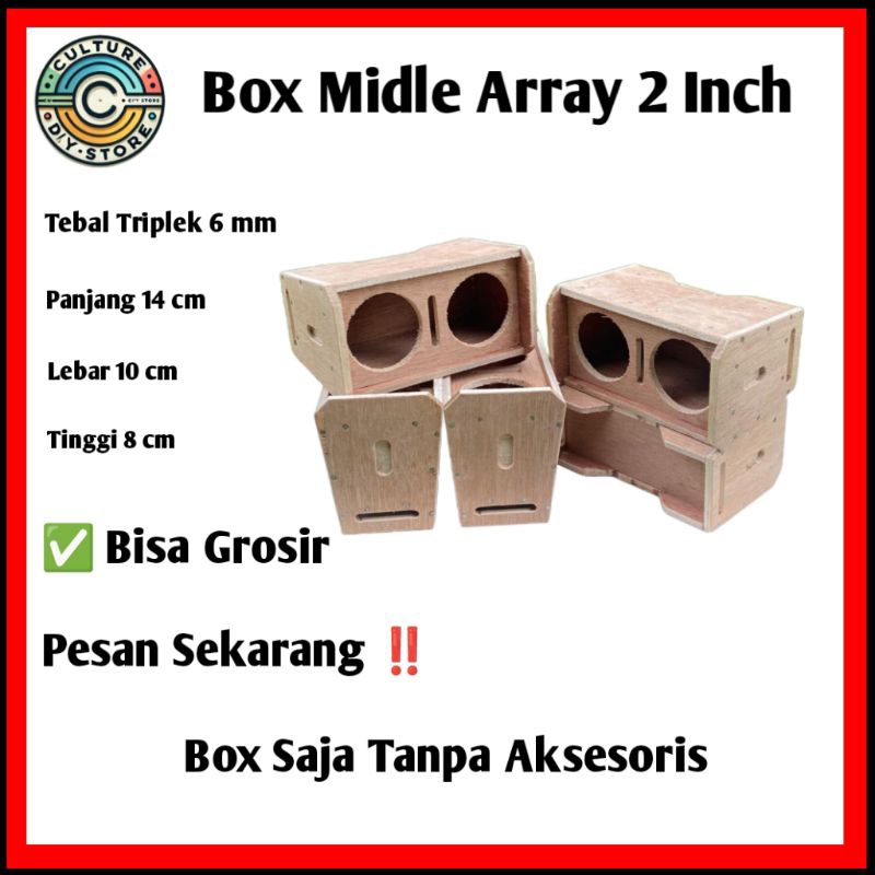 Jual BOX MIDLE 2 INCH LINE ARRAY BAGUS MURAH ( Grosir) | Shopee Indonesia