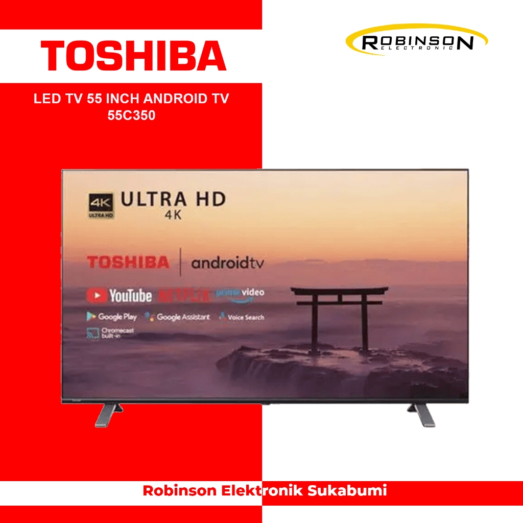 Jual LED TV Toshiba Smart Android TV Tipe 55C350 (AndroidTV) | Shopee ...
