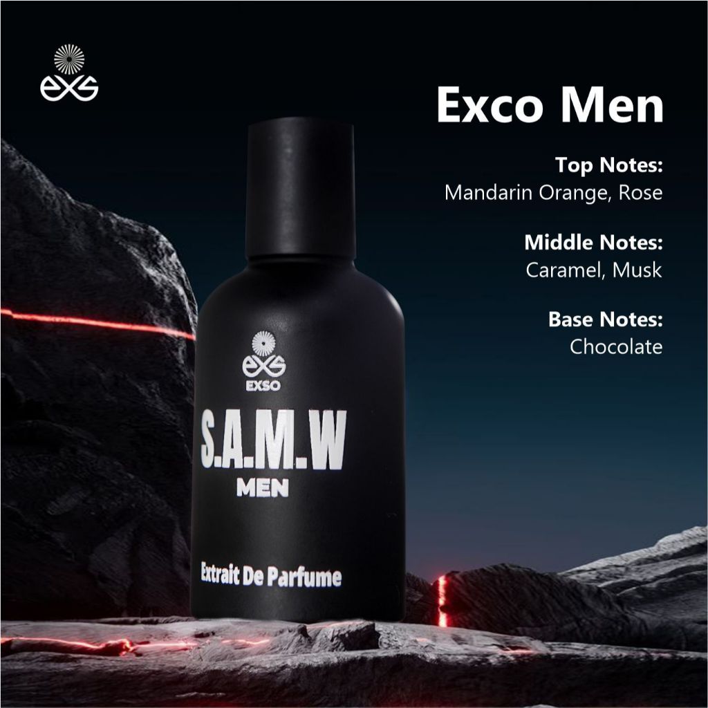Jual Exso Parfum Men Extrait De Perfume S.A.M.W Seni Aroma Memikat ...