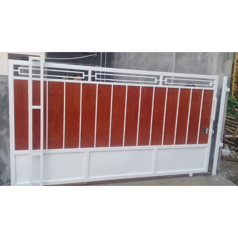 Jual pagar dorong minimalis rumah moderen | Shopee Indonesia