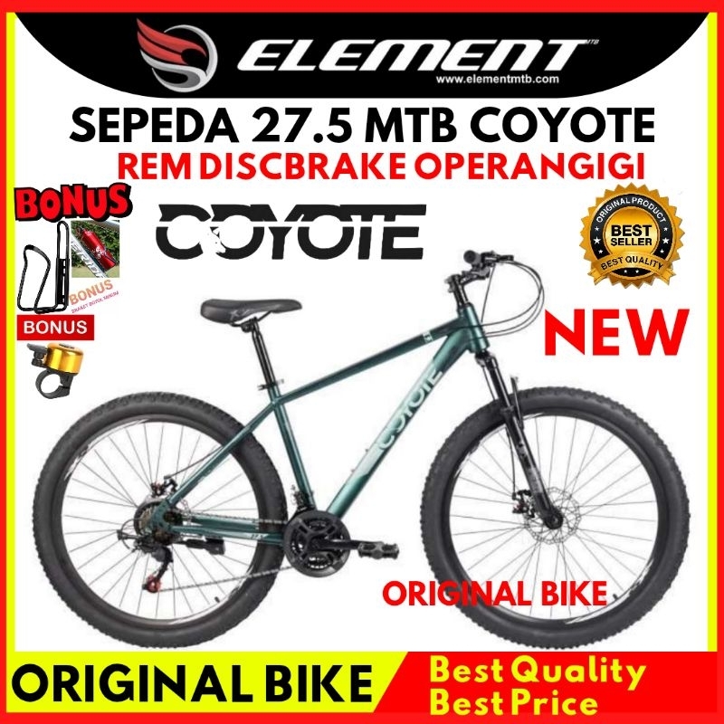 Jual Sepeda Gunung MTB 27.5 Element Coyote New | Shopee Indonesia