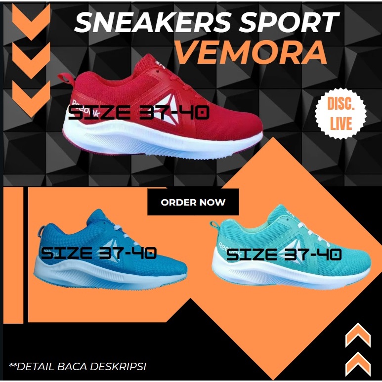 Jual Sepatu Running Wanita Sneakers Cewek Joging Lari Senam Aerobik ...