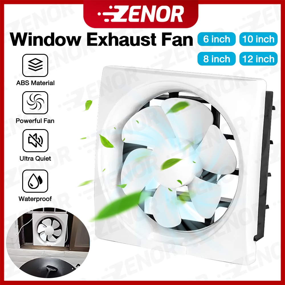 Jual Exhaust Fan Kipas Angin Plafon 8 inch / 10 inch/12 Inch Kipas Atap Kamar Mandi Dapur Hisap ...