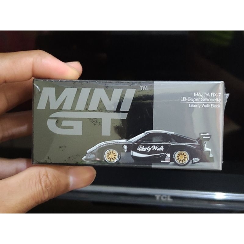 Jual Mini GT 785 MAZDA RX-7 LB-Super Silhouette Liberty Walk Black ...