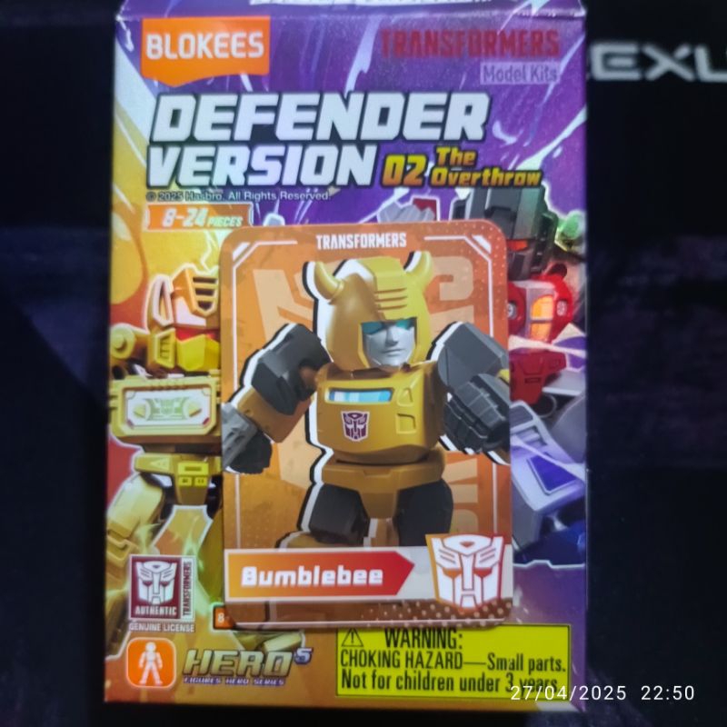 Jual Figure Defender Version 02 Bumblebee | Shopee Indonesia