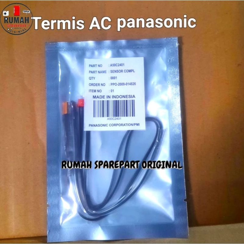 Jual Thermistor Termis AC Panasonic New Original 1/2 Pk Sampai 2 ...