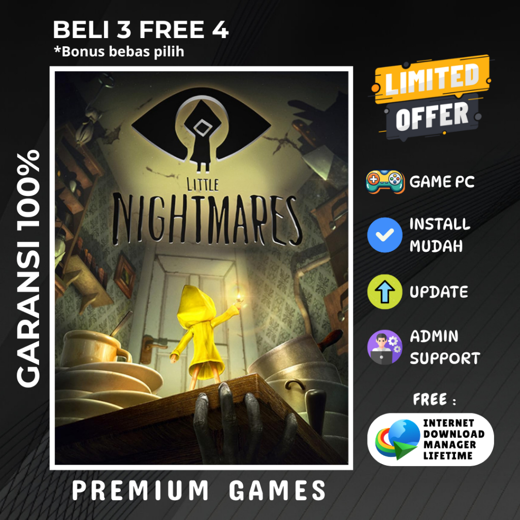 Jual Little Nightmares Complete Edition | Game PC | Game Laptop | Game ...