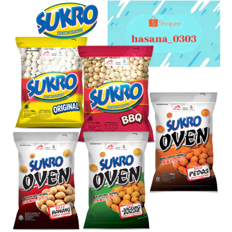 Jual Dua Kelinci Sukro Kacang Atom 95gram [ Original, BBQ, Oven Pedas ...