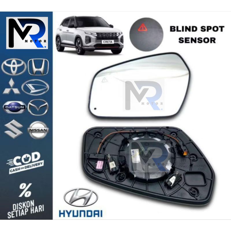 Jual Kaca Spion Hyundai CRETA ORIGINAL type Prime Active Trend Style ...