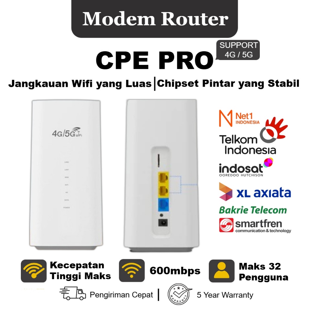 Jual CPE PRO WiFi Tanpa Batas Cepat dan Stabil Cocok untuk Rumah dan ...