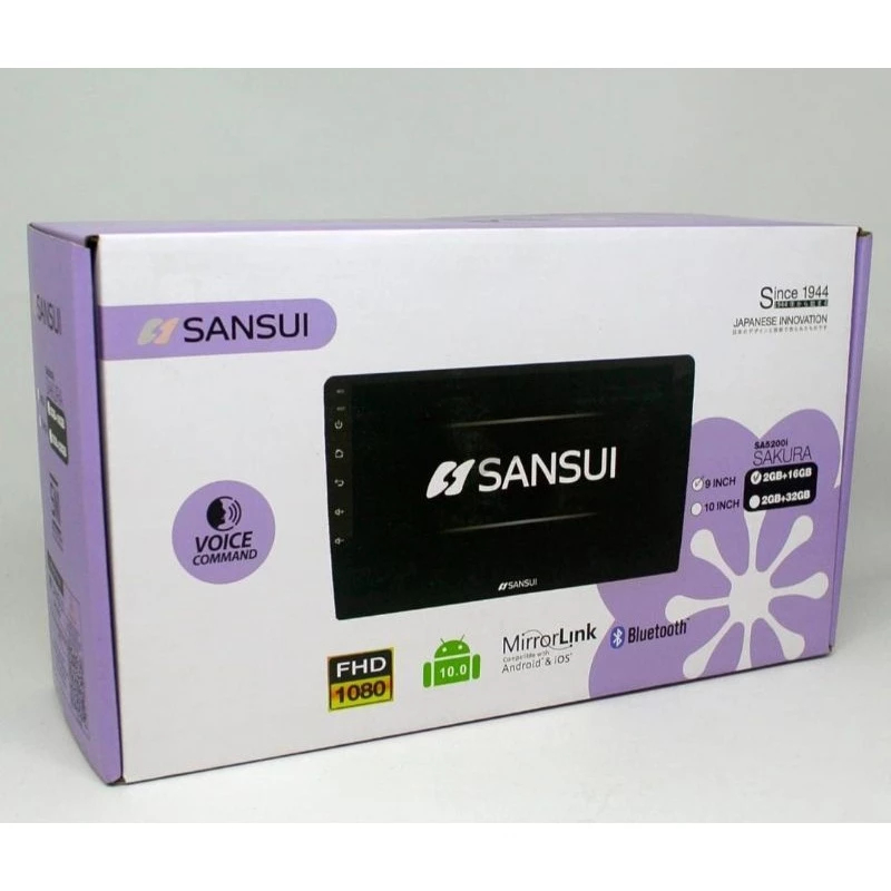Jual Head Unit Android 9 inch Sansui Sakura 2GB+32GB SA 5200I Voice ...