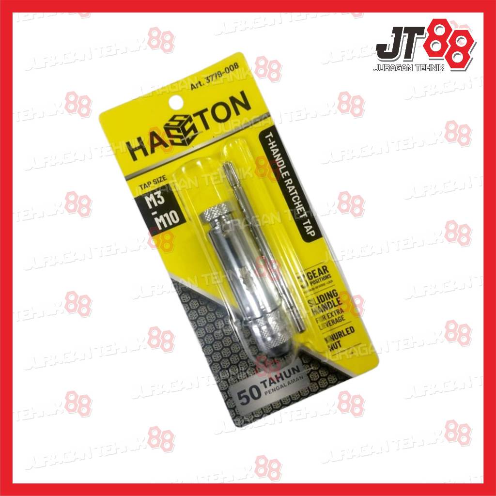 Jual HASSTON Gagang Hand Tap Rachet Stang Tap Ratchet Handle Tap ...
