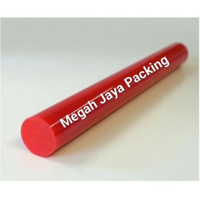 Jual Polyurethane Merah Rod 15mm x 500mm (PU Merah Batangan) | Shopee ...
