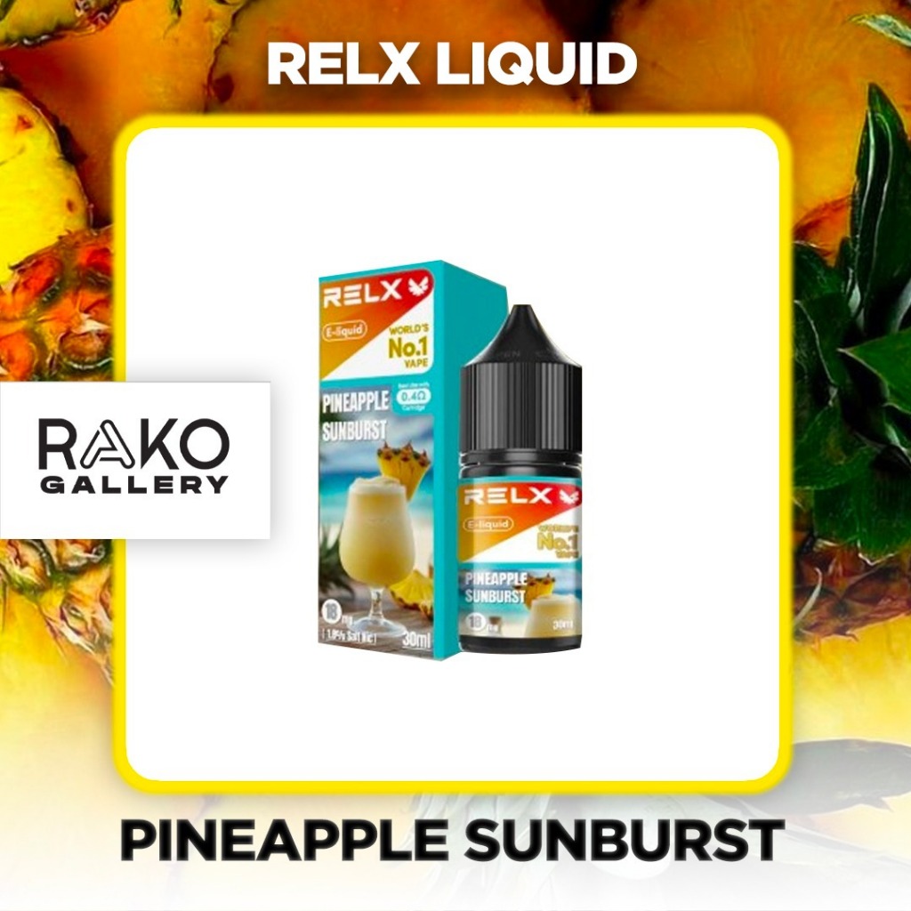 Jual Relx Liquid Salt Nic 30ml Pineapple Sunbrust | Shopee Indonesia