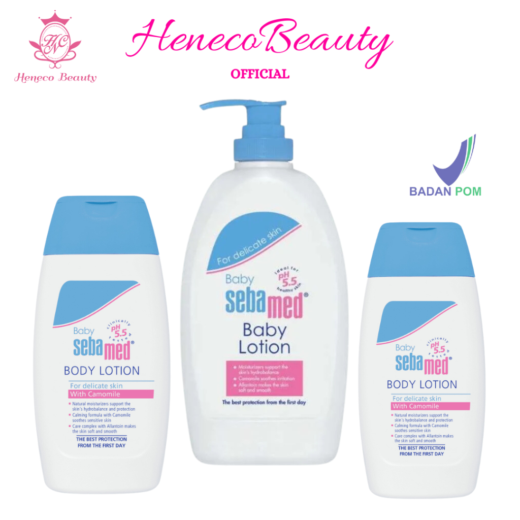 Jual SEBAMED Baby Body Lotion 100 ml / 200 m /l 400 ml / Pelembab Kulit ...