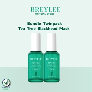 Jual BREYLEE Bundle TBREYLEE Bundle Twinpack Tea Tree Blackhead Mask ...