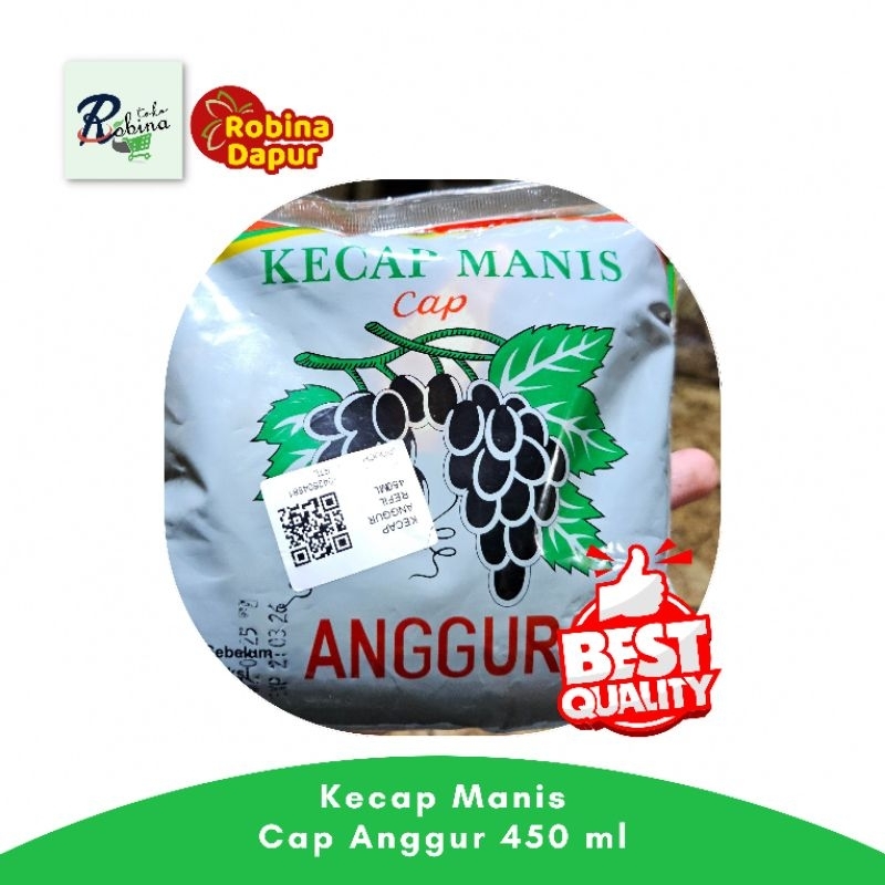 Jual Kecap Manis cap Anggur 450 ml | Shopee Indonesia