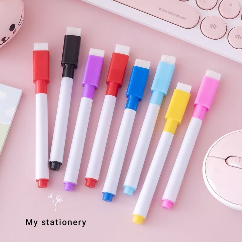 Jual MY STATIONERY FREE POUCH - SPIDOL WHITEBOARD MARKER Spidol Mini ...