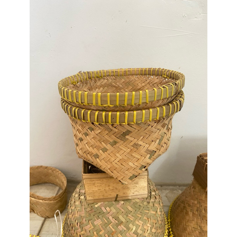 Jual Tumbu Bambu Mini Tempat Seserahan Nasi Hantaran Dll | Shopee Indonesia