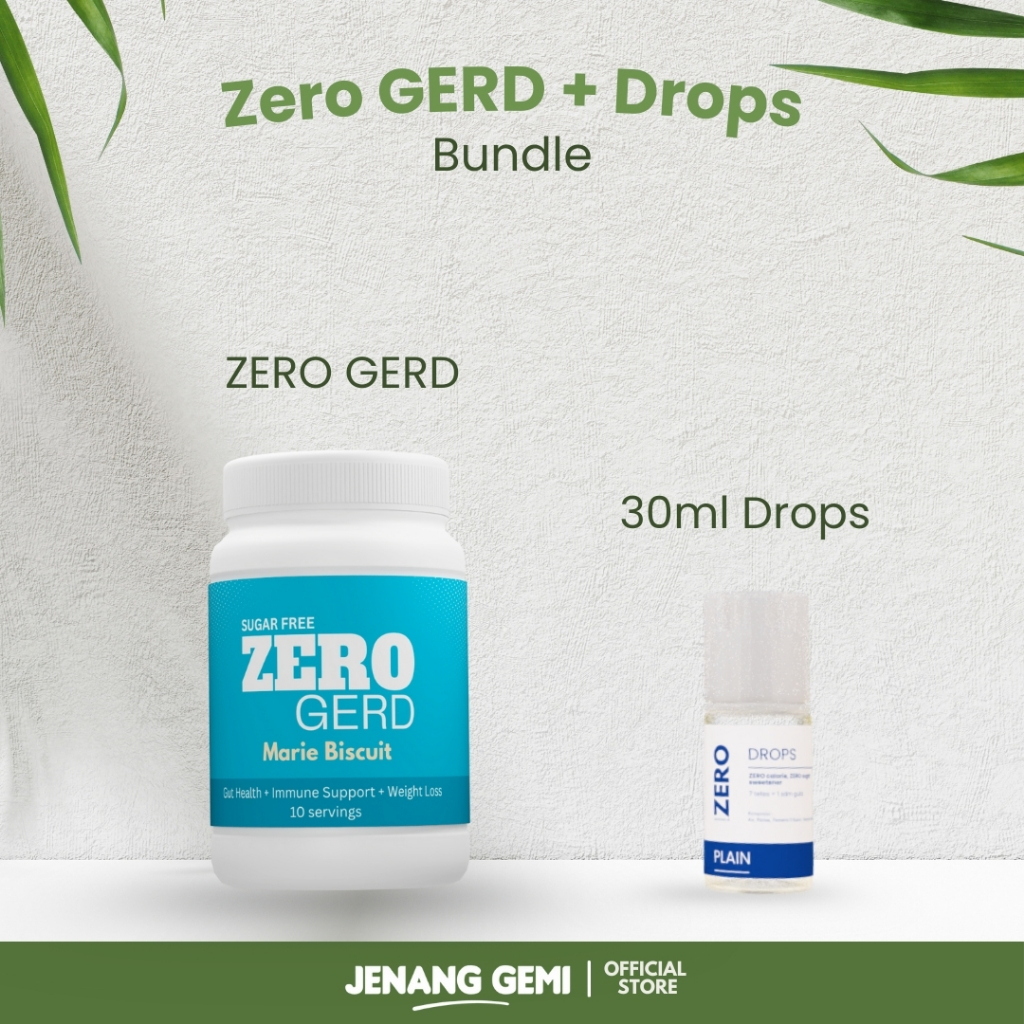 Jual Zero GERD + Drops BUNDLE Zero GERD, Drops 30ml | ZERO GULA | ZERO ...