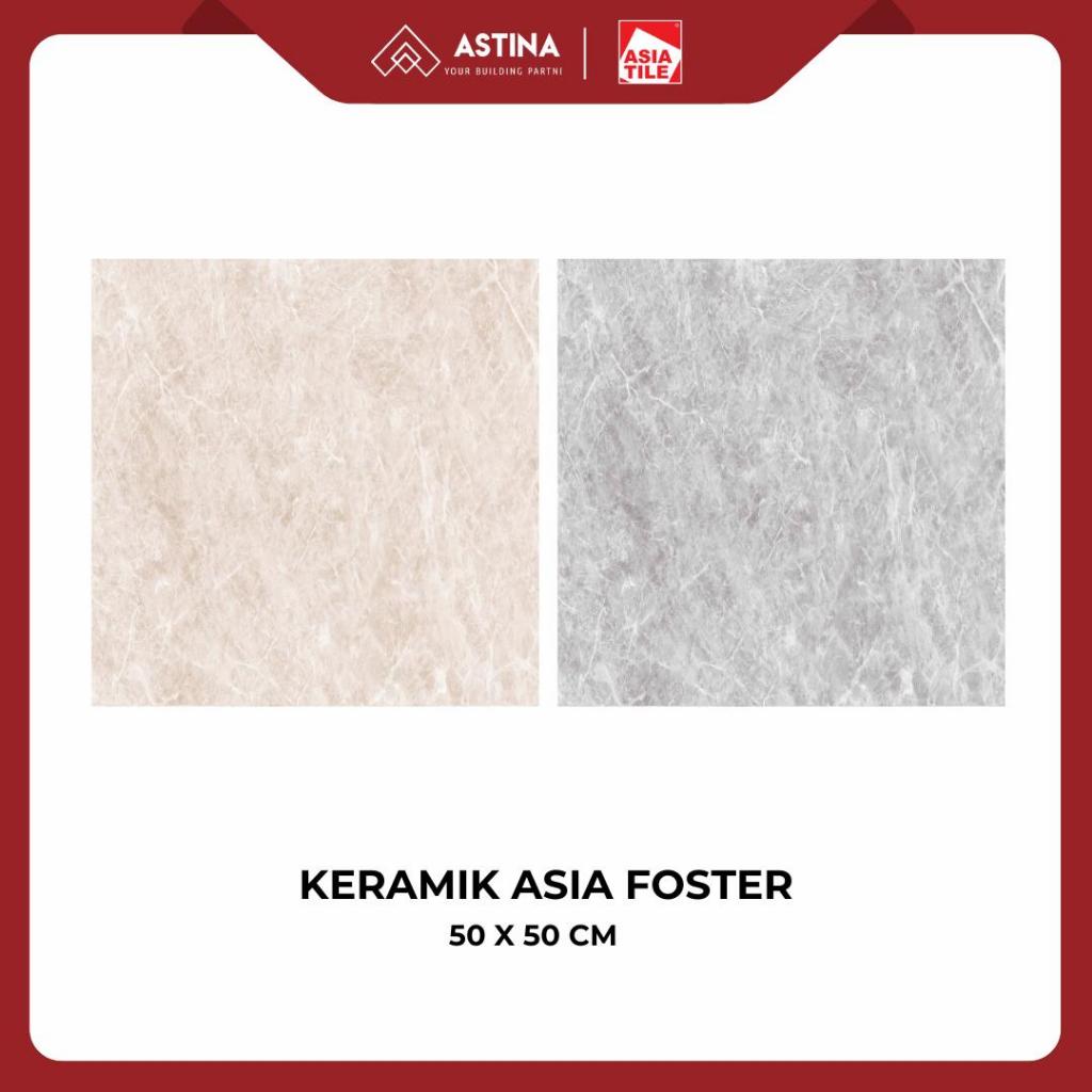 Jual Keramik Lantai Asia Foster 50X50 Glossy | Shopee Indonesia