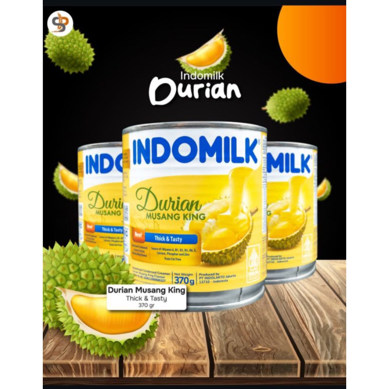 Jual Indomilk Kental Manis Durian Musang King 370gr | Shopee Indonesia