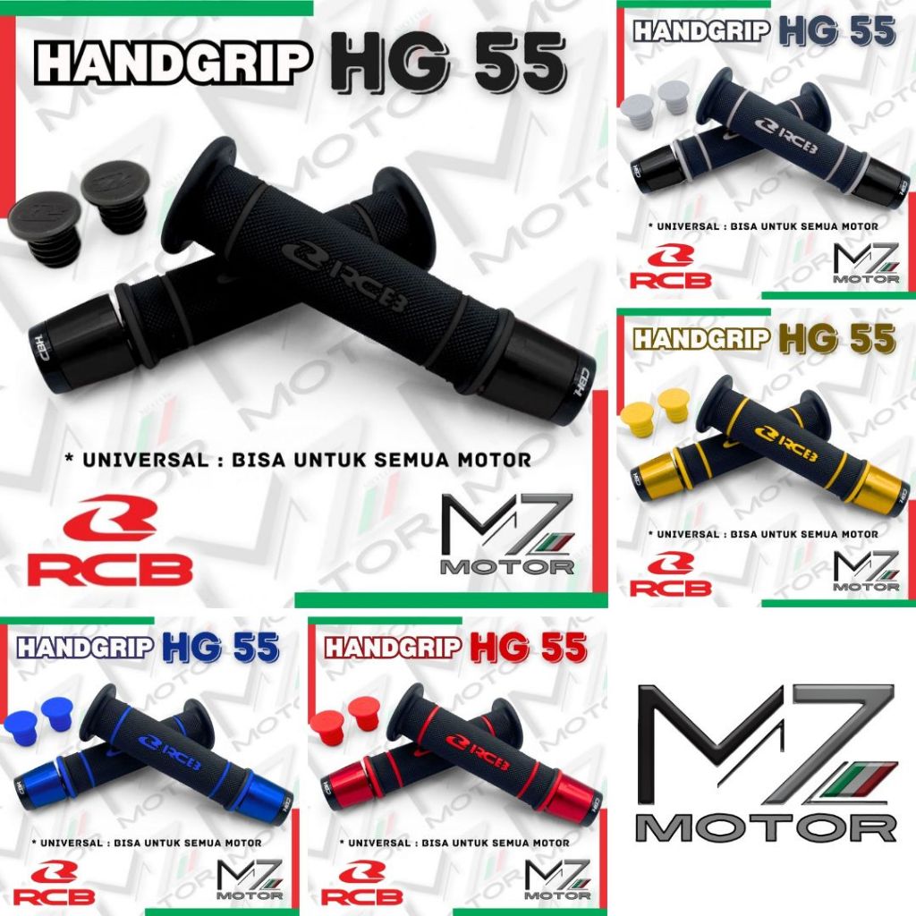 Jual Handgrip RCB CBH HG55 HG66 Jalu Stang CBH Universal Motor Beat ...