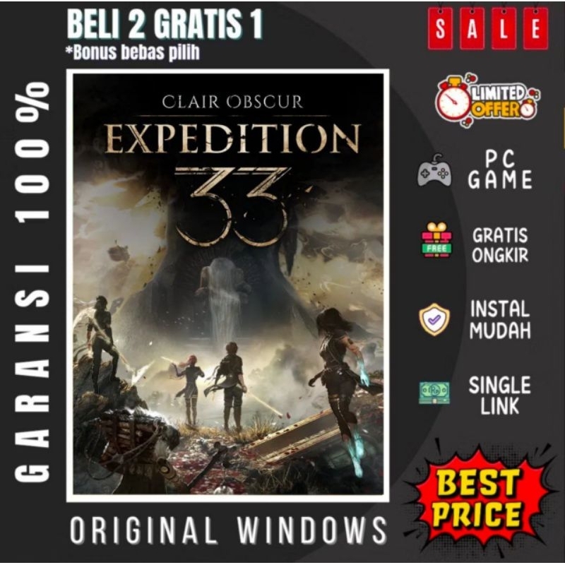 Jual Clair Obscur: Expedition 33 - GAME WINDOWS ORIGINAL - BELI 2 ...