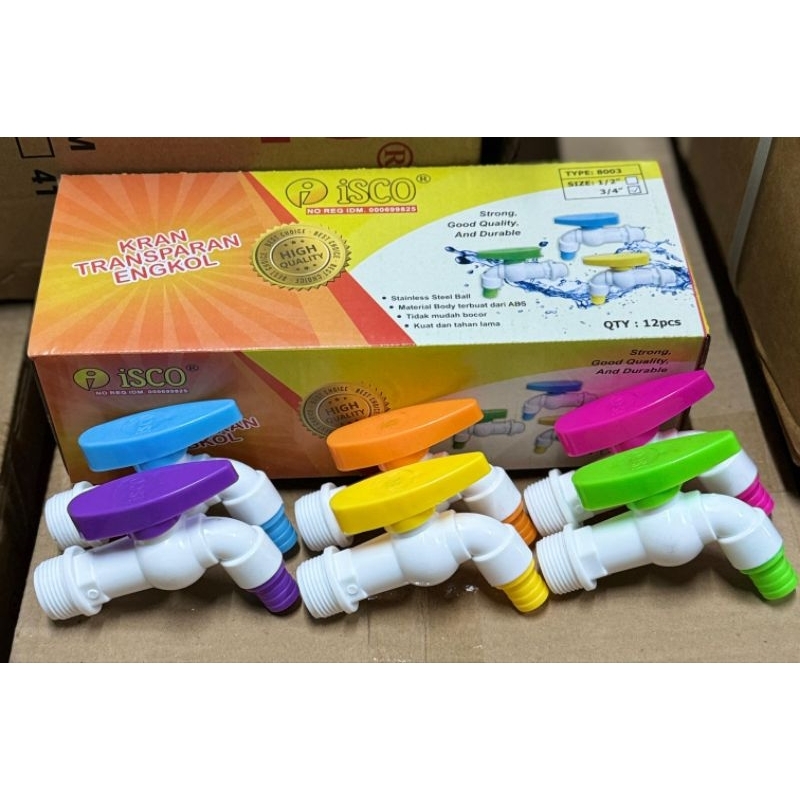 Jual Grosir (12pcs) Kran Pvc ABS 8003 Kran Taman Tembok Bahan kran ...