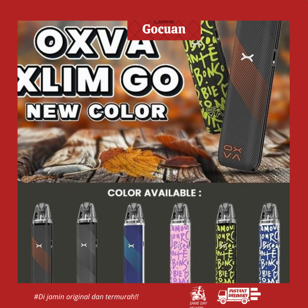 Jual DEVICE OXVA XLIM GO POD KIT NEW COLOR BY OXVA TECH 100% AUTHENTIC ...