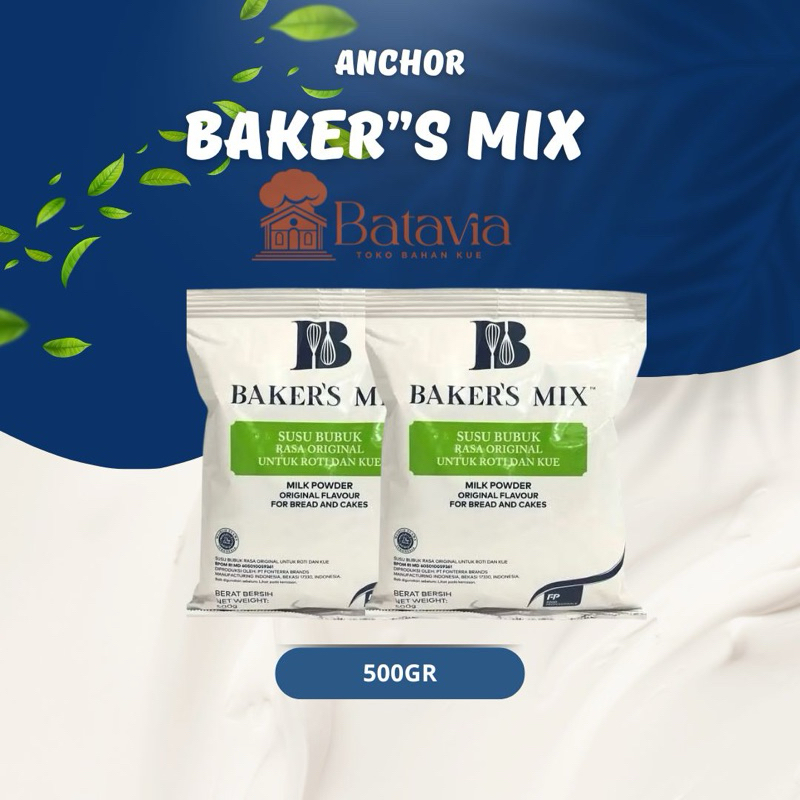 Jual Bakers Mix 500gr Anchor | Anchor Bakers mix susu bubuk 500gr ...