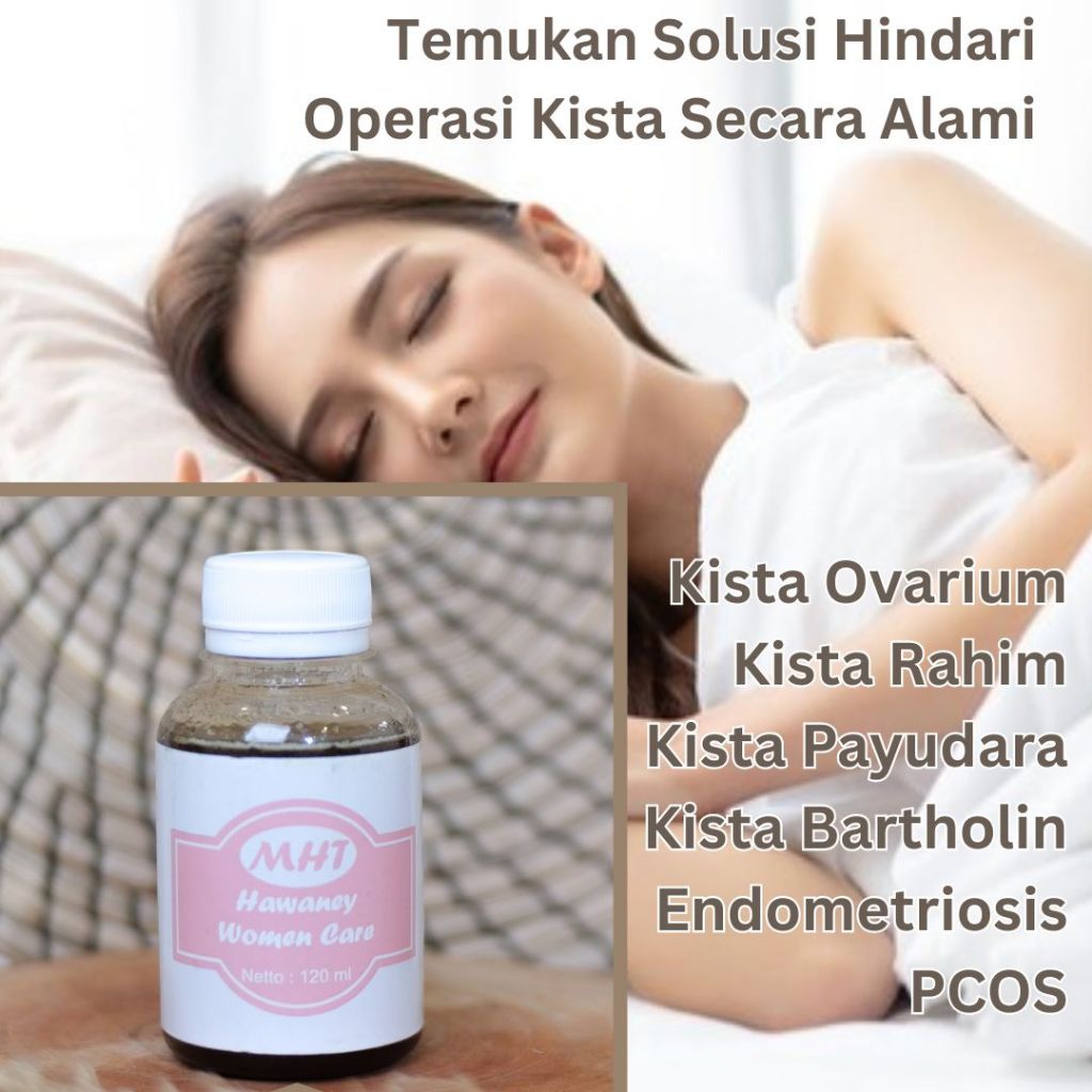 Jual Obat Penghancur Kista Hawaney Women Care MHT Obat Kista Di Apotik ...